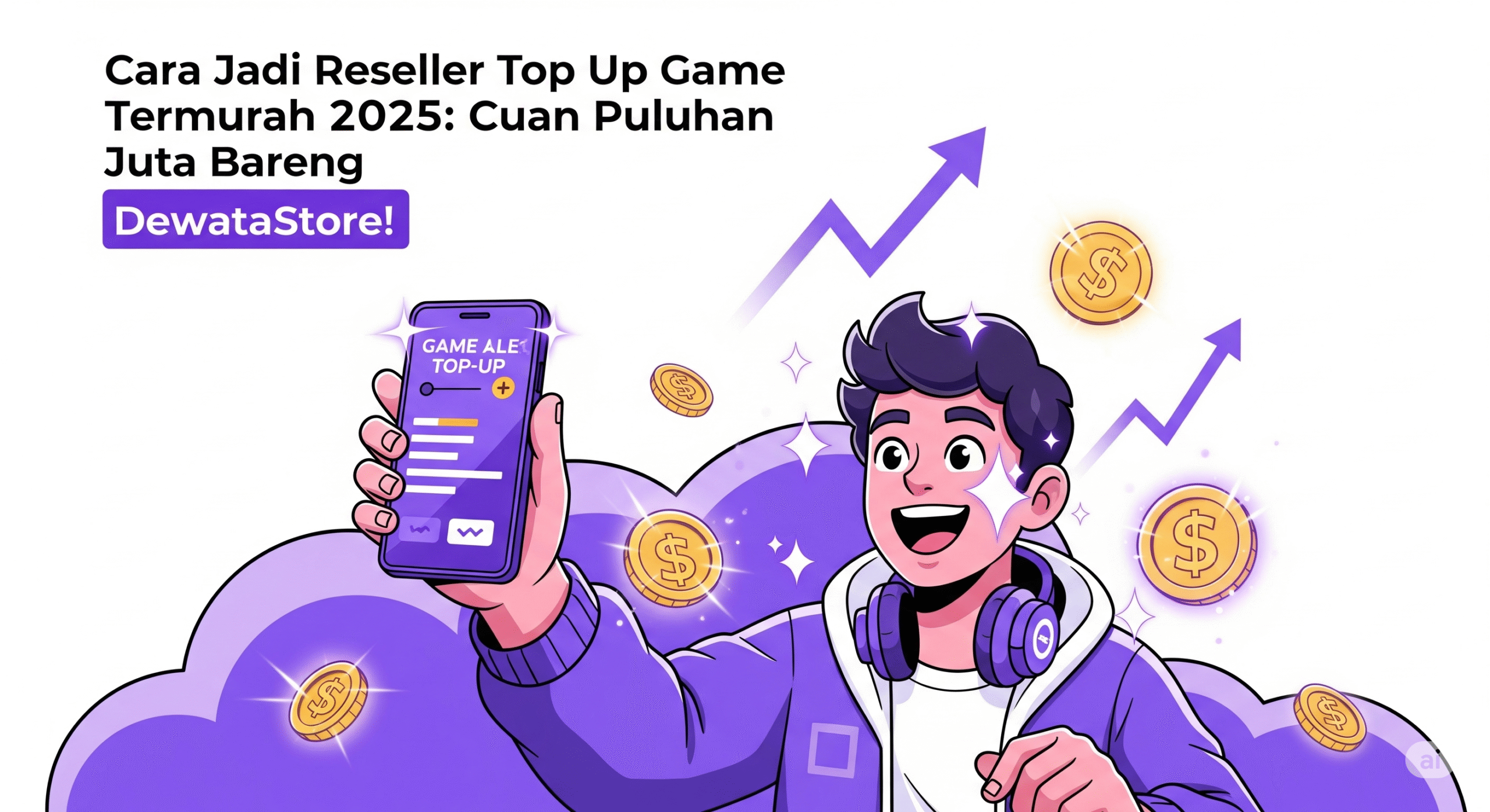 Cara Jadi Reseller Top Up Game Termurah 2025: Cuan Puluhan Juta Bareng ...